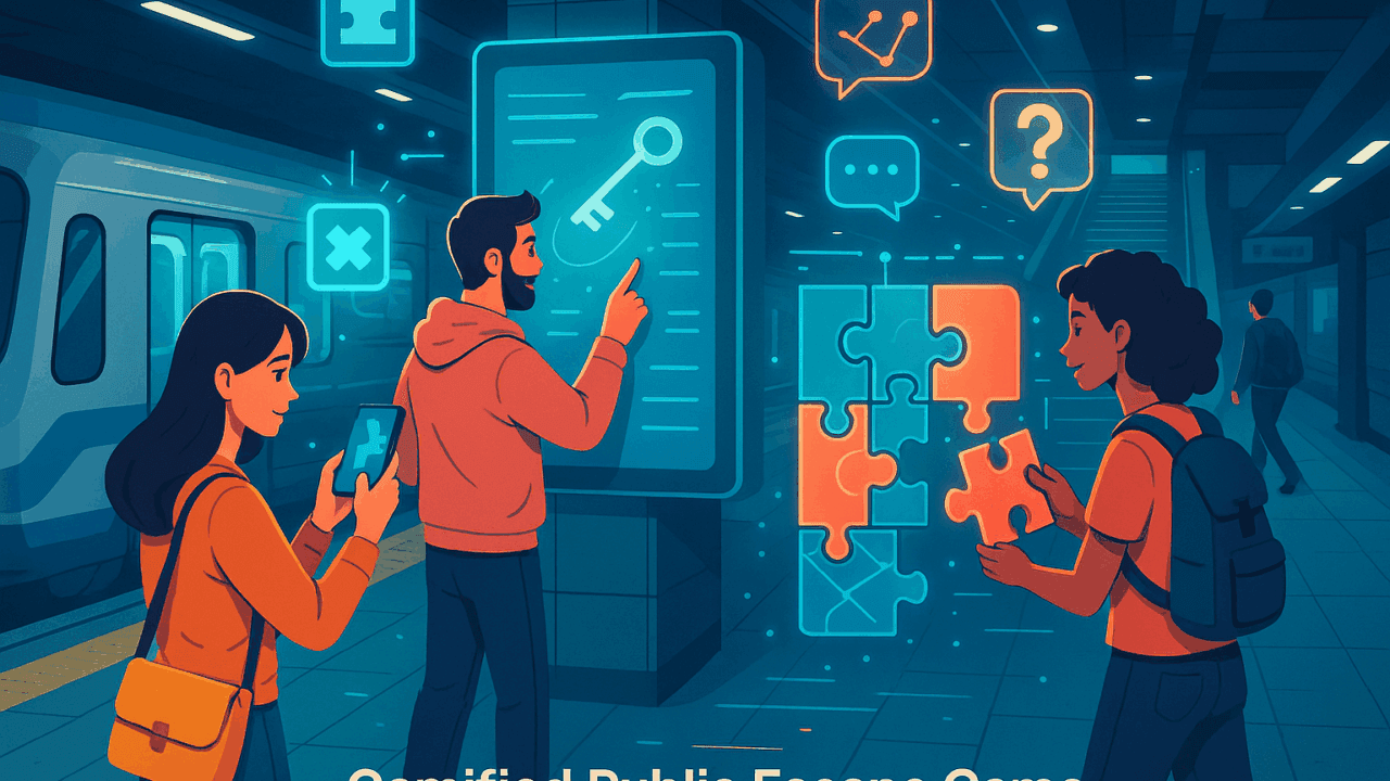 Gamified Openbaar Vervoer Experience: Escape Game in het OV